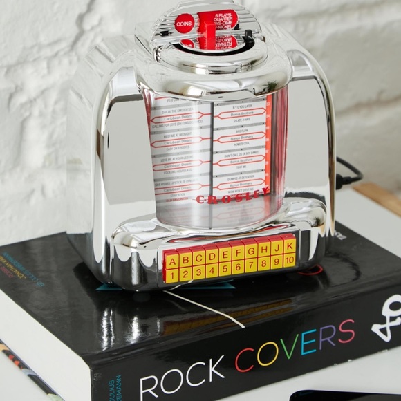 Crosley | Portable Audio & Video | Crosley Diner Tabletop Jukebox ...